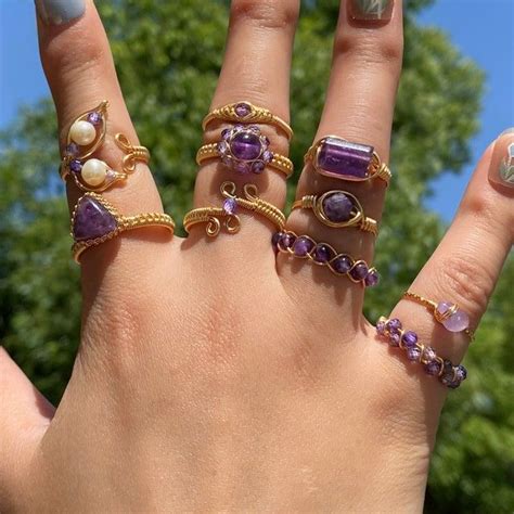 Diyforudella Etsy Diy Wire Jewelry Rings Dope Jewelry Accessories Handmade Wire Jewelry