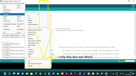 How To Run Lvgl In Wio Terminal Simple Example To Begin I Stay With
