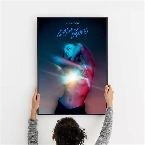 Girl Of My Dreams Fletcher Album Art Poster Album Cover