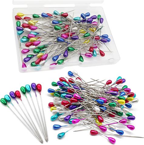 Straight Sewing Pins For Fabric 200 Pcs Dressmaker Fabric Pins With