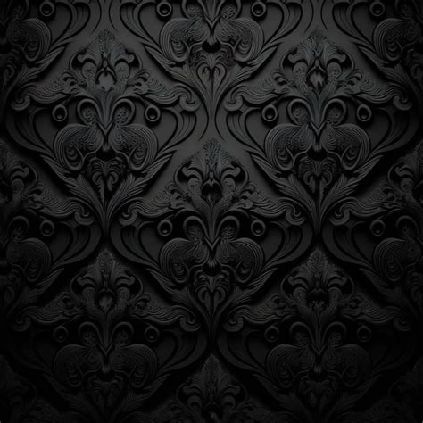 Premium Ai Image Baroque Fabric Pattern Florals Classical Luxury Old