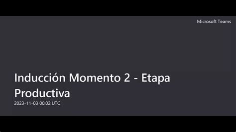 Inducción Momento 2 Etapa Productiva Fichas Virtuales 2112023 Youtube
