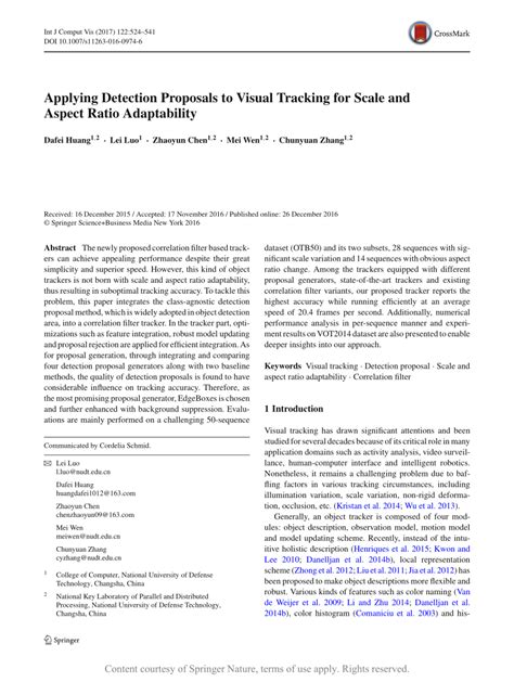 Applying Detection Proposals To Visual Tracking For Scale And Aspect Ratio Adaptability