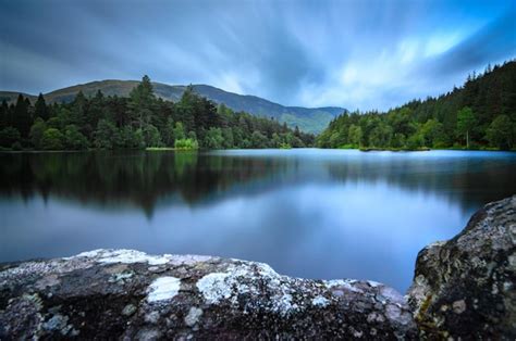Premium Photo Beautiful Shot Of Loch Achtriochtan Or Loch Trychardan