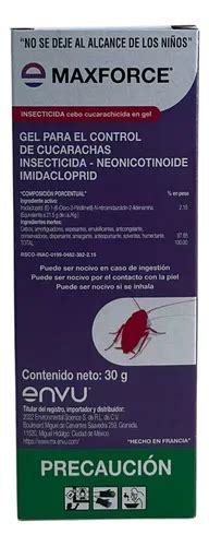 Max Force Gel Bayer 30 Gr Cucarachas Maxforce Envío Gratis