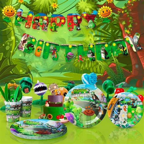 Plants Vs Zombies Birthday Graphics