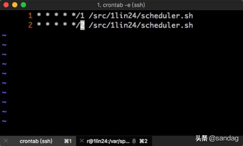 Rvice设置开机启动：命令格式crontab Linux命令大全手册