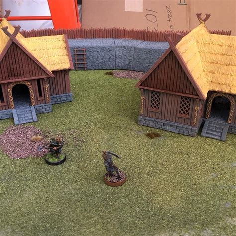 Rohan Inspired House 3 Edoras Celtic Saxon Mesbg Etsy