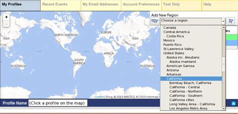Earthquake Notification Service