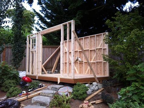 Front Wall Framing Because I Moved The Wall From The Gable… Flickr