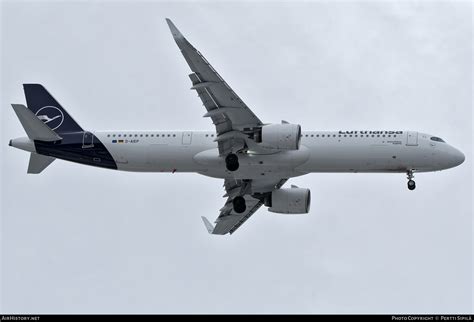 Aircraft Photo of D-AIEP | Airbus A321-271NX | Lufthansa | AirHistory ...
