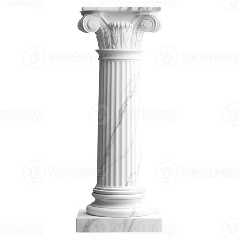 Elegant Marble Column Classical Design Architectural Element 55778573 Png