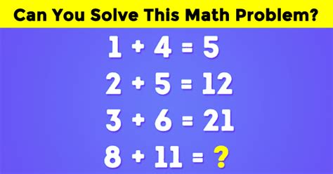 Can You Solve This Math Problem That Left Thousands Stumped