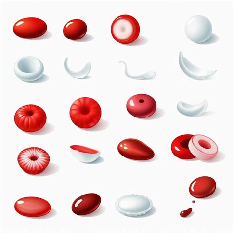 Period Vector Set White Background Isolated A High Premium Ai
