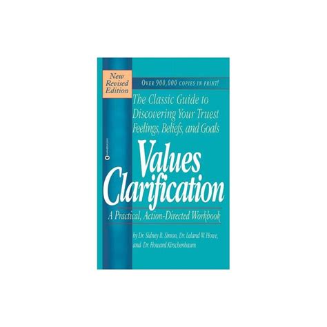Values Clarification By Sidney B Simon Howard Kirschenbaum Leland W Howe Paperback Artofit