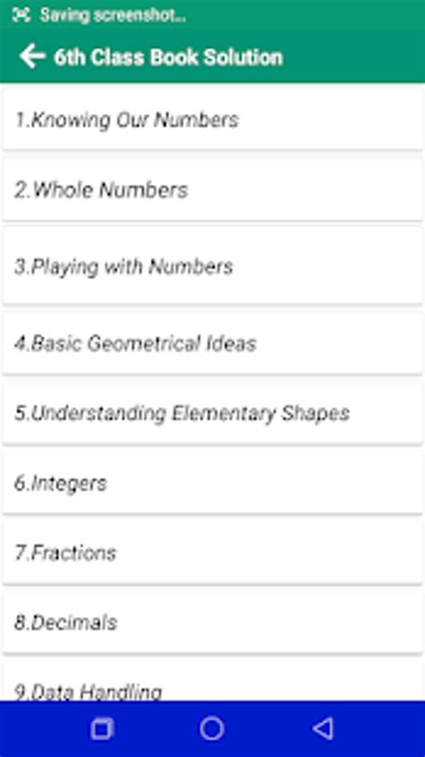 Android 용 Cbse Class 6 Book Solution 6th Class Book Guide Apk 다운로드