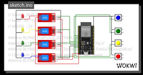 Pushbotton Dilah Wokwi Esp32 Stm32 Arduino Simulator