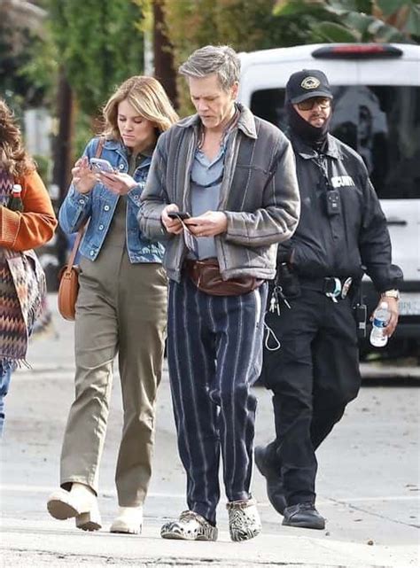 Kevin Bacon And Daughter Sosie Look Adorable In Casuals As They Shoot New Project Together In