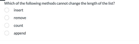 Solved In The Following What Is X X123 List Tuple