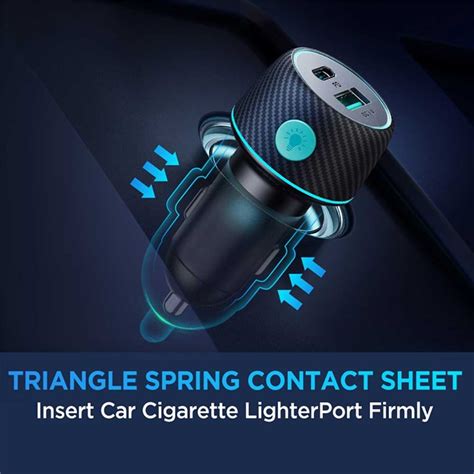 Joyroom Jr Ccn Usb C Type C Car Charger With Light W