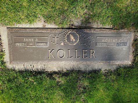 Robert C “bob” Koller Sr 1926 2015 Find A Grave Memorial
