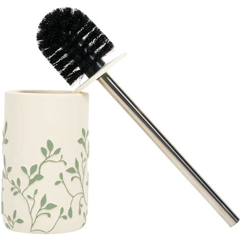 Sage Botanical Toilet Brush Holder Homebase