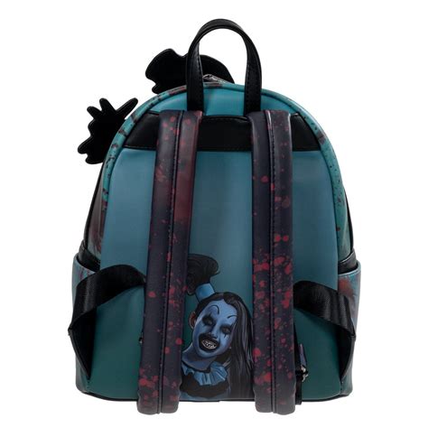 Terrifier Art The Clown Blood Splatter Glow In The Dark Mini Backpack