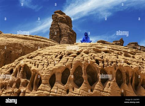 Desert X Art Project Elyseria By Lita Albuquerque Blue Figure Naymaam