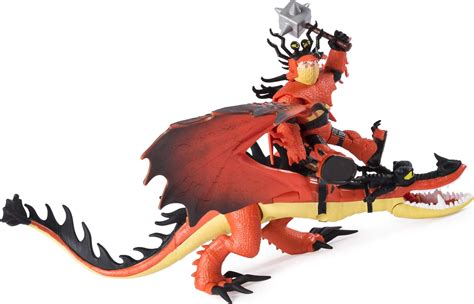 Dreamworks Dragons Figuritas De Acción Hookfang Y Snotlout