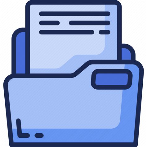 Folder Storage Data File Microsoft Office Repository Icon