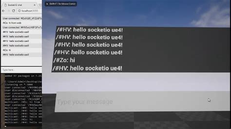 quick chat in unreal youtube