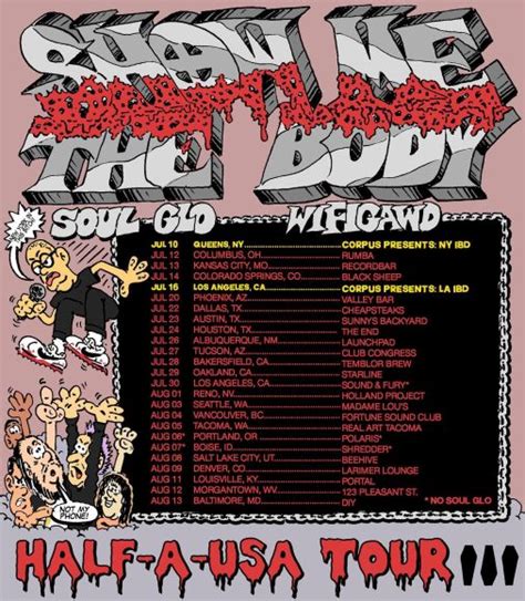 Show Me The Body Announce 2022 Tour With Soul Glo And Wifigawd