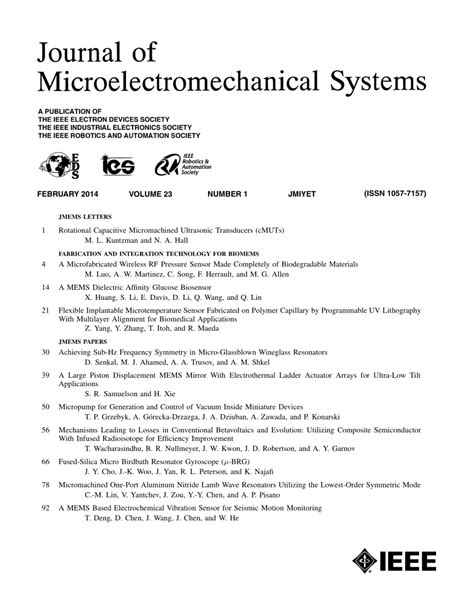 Pdf A Mems Based Electrochemical Vibration Sensor For Seismic Motion