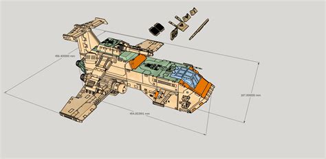 🎲 Deliverance Pattern Heavy Assault Gunship・ 3d File For 3d Printing・cults