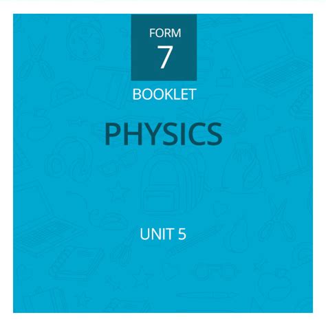 Physics Unit 5 Edition 2025 26 The G C School Eshop