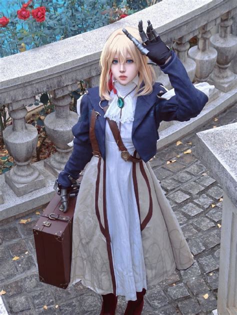 啊川 Azey Azeychuann On X Violet Evergarden Anime Cosplay Top Cosplay