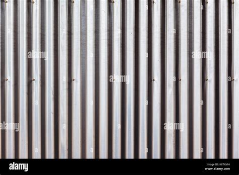 Metal Galvanized Ibr Sheeting Contruction Material Closeup Texture