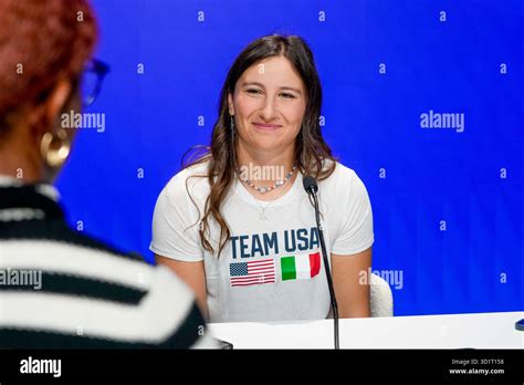Alpine Skier Lauren Macuga During Team Usa Media Summit Oct 18 2025