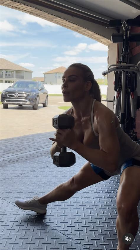 Natalya Neidhart In Workout Gear Shares Intense Training Routine
