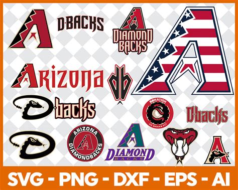 Arizona Diamondbacks Svg Bundle Arizona Diamondbacks Logo S Inspire