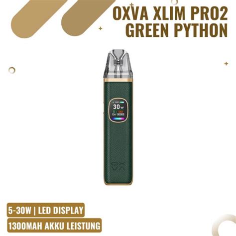 Oxva Xlim Pro 2 Pod Kit Green Python 32 90