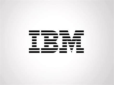 Ibm Logo Design By Paul Rand