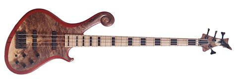 Scroll Bass Brooks Cobb Guitars