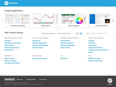 Wpf Interactive Demos Wpf Controls Devexpress Documentation