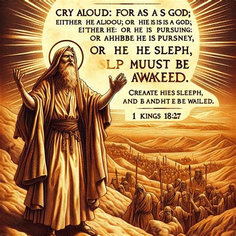 Elijah Prophets Of Baal Kjv