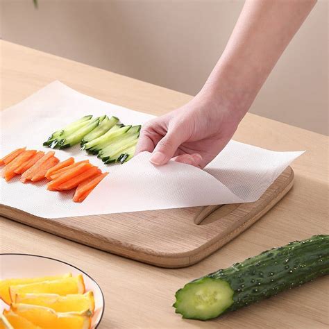 Dongrere Disposable Plastic Cutting Board Easy To Use Flexible Cutting Board Sheets For