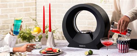 Barsys 360 Cocktail Maker Machine Black Smart Margarita