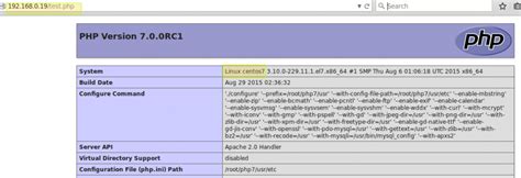 How To Install PHP With Apache And MariaDB On CentOS Debian