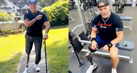 Buff Bagwell Shows Off His New Prosthetic Leg Wij