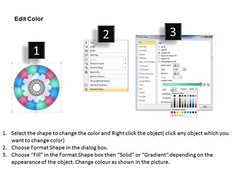 Business Ppt Diagram Infographics Circular Process Stages Powerpoint Template